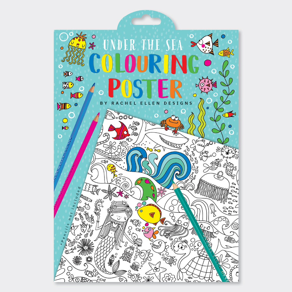 COLOURING POSTERS - UNDER THE SEA – RUTHERFORD & Co